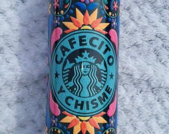Mexican Embroidery Png Skinny Tumbler - Etsy