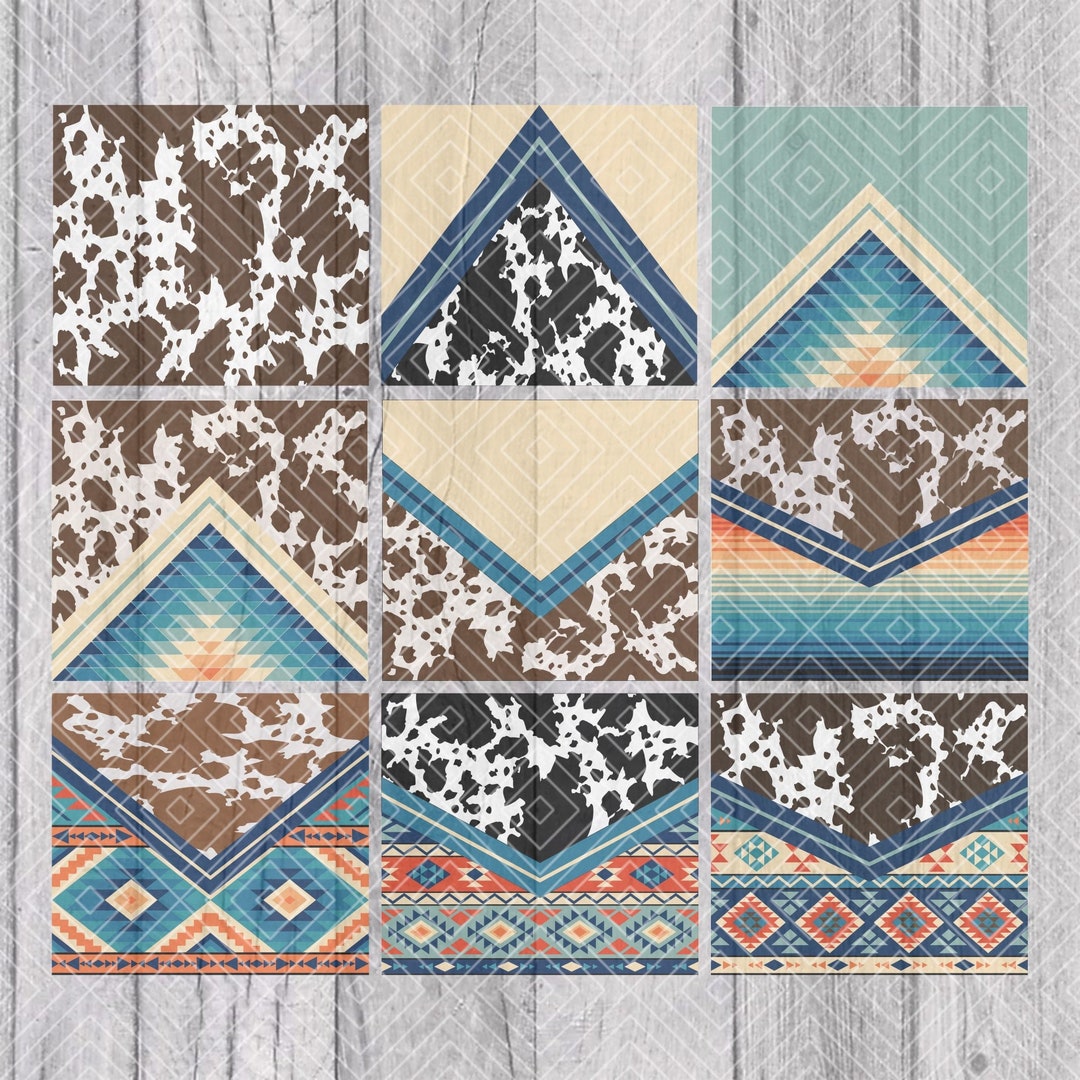 Cowhide Vsplit Collection Template for 20oz Skinny Straight Tumblers - Etsy