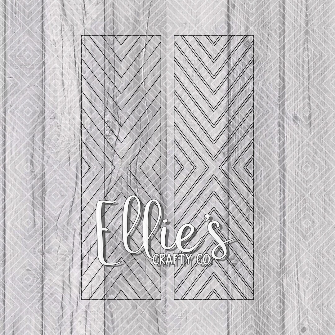 Bouji X Pen Template - Etsy