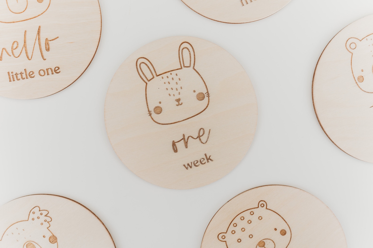 Baby Milestone Discs Milestone Discs Baby Milestone Wooden - Etsy