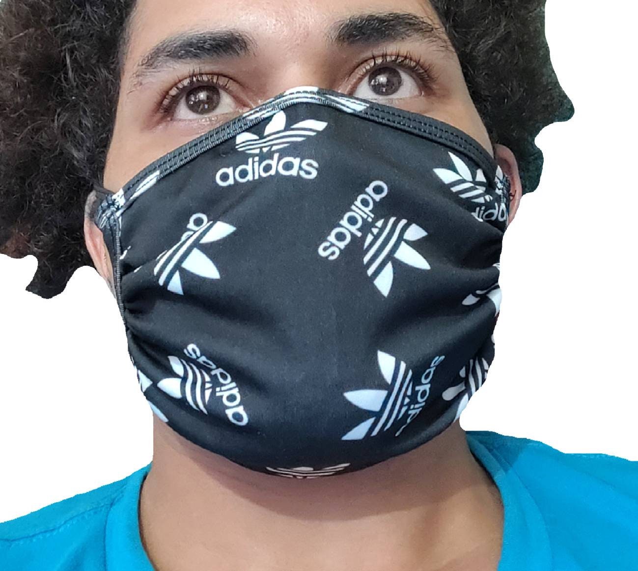 Fast Shipping for Xmas/Gym Adidas Face Mask/ Washable Reusable | Etsy