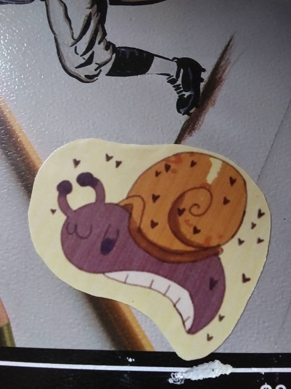 BESSIE SNAIL STICKER Amphibia Cute Hearts Snail | Etsy