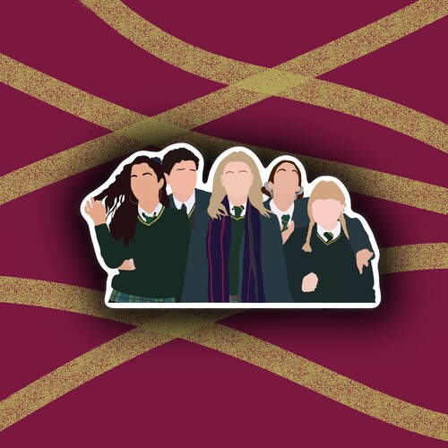 Derry Girls Friends Across the Barricades Sticker - Etsy