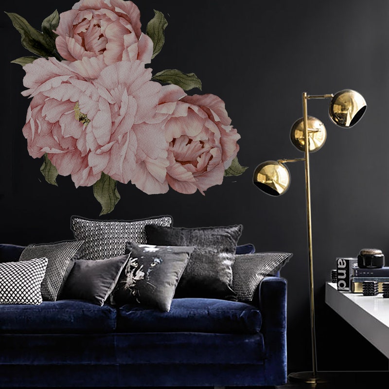 Peony Decal - Etsy