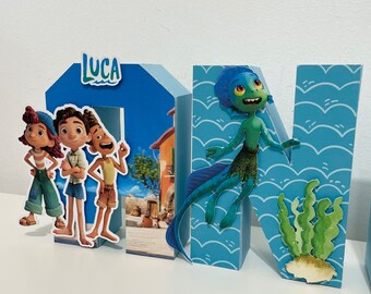 3d Letters Luca - Etsy