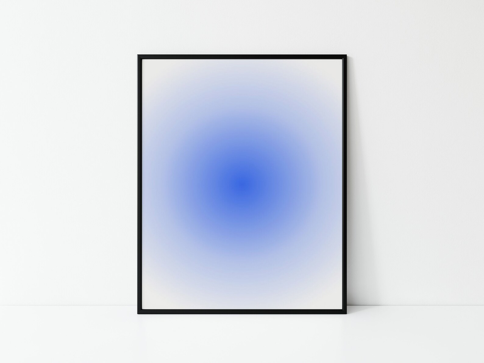 DIGITAL DOWNLOAD Aura Orb Blue Trendy Wall Art Aesthetic Digital Print ...