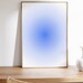 DIGITAL DOWNLOAD Aura Orb Blue Trendy Wall Art Aesthetic Digital Print ...