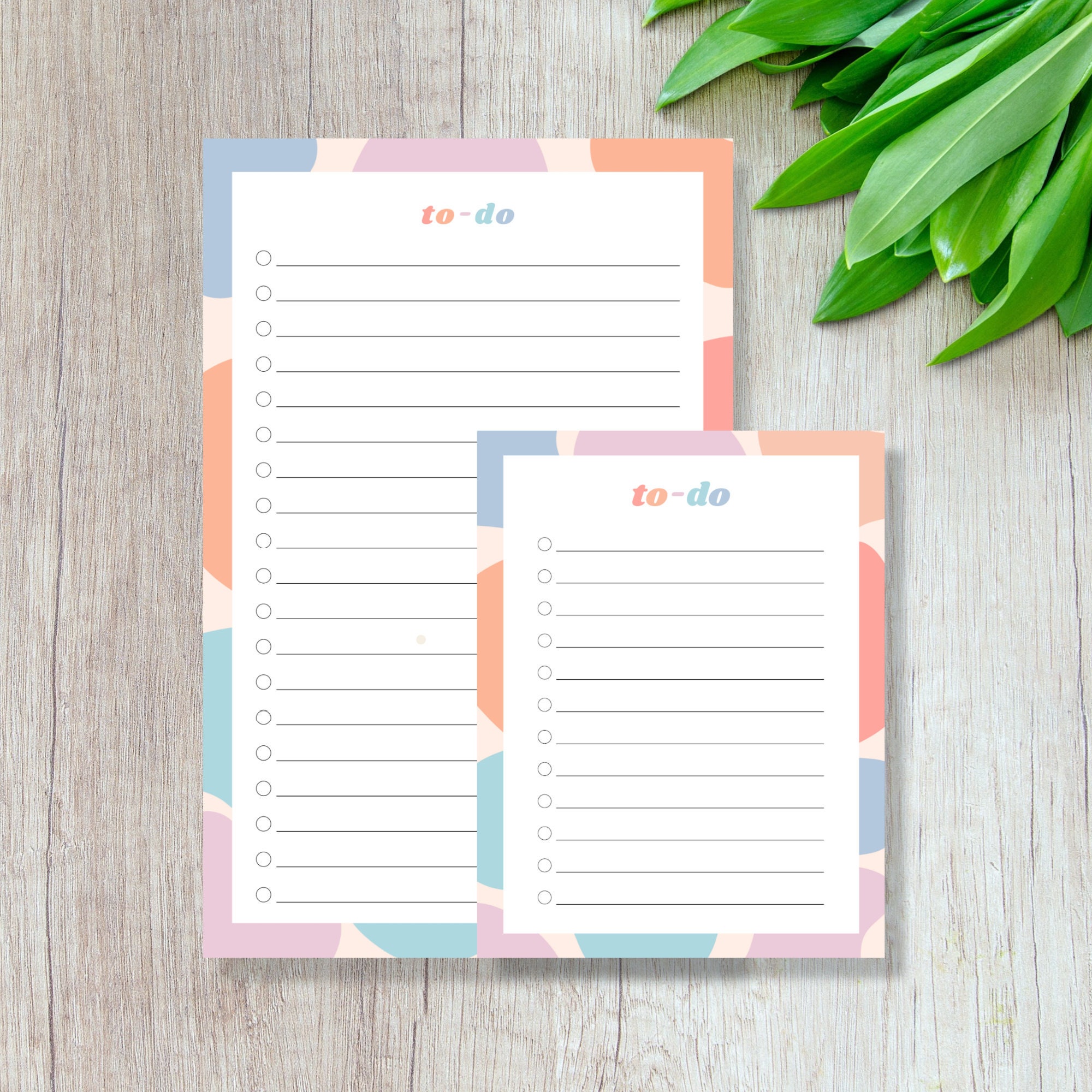 Notepad Bundle Daily Planner To-do List Organized Agenda Memopad Habit ...