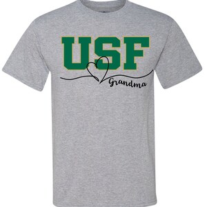 USF Mom With Love Design T-shirt Personalization Available - Etsy