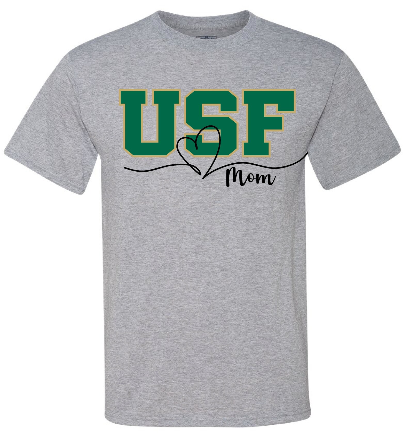 USF Mom With Love Design T-shirt Personalization Available - Etsy