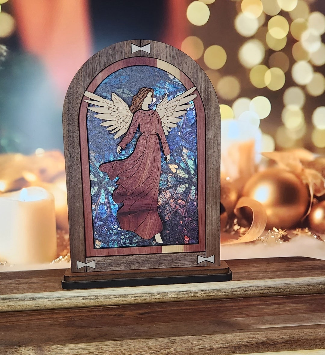 Handcrafted Wooden Heirloom Angel - Etsy