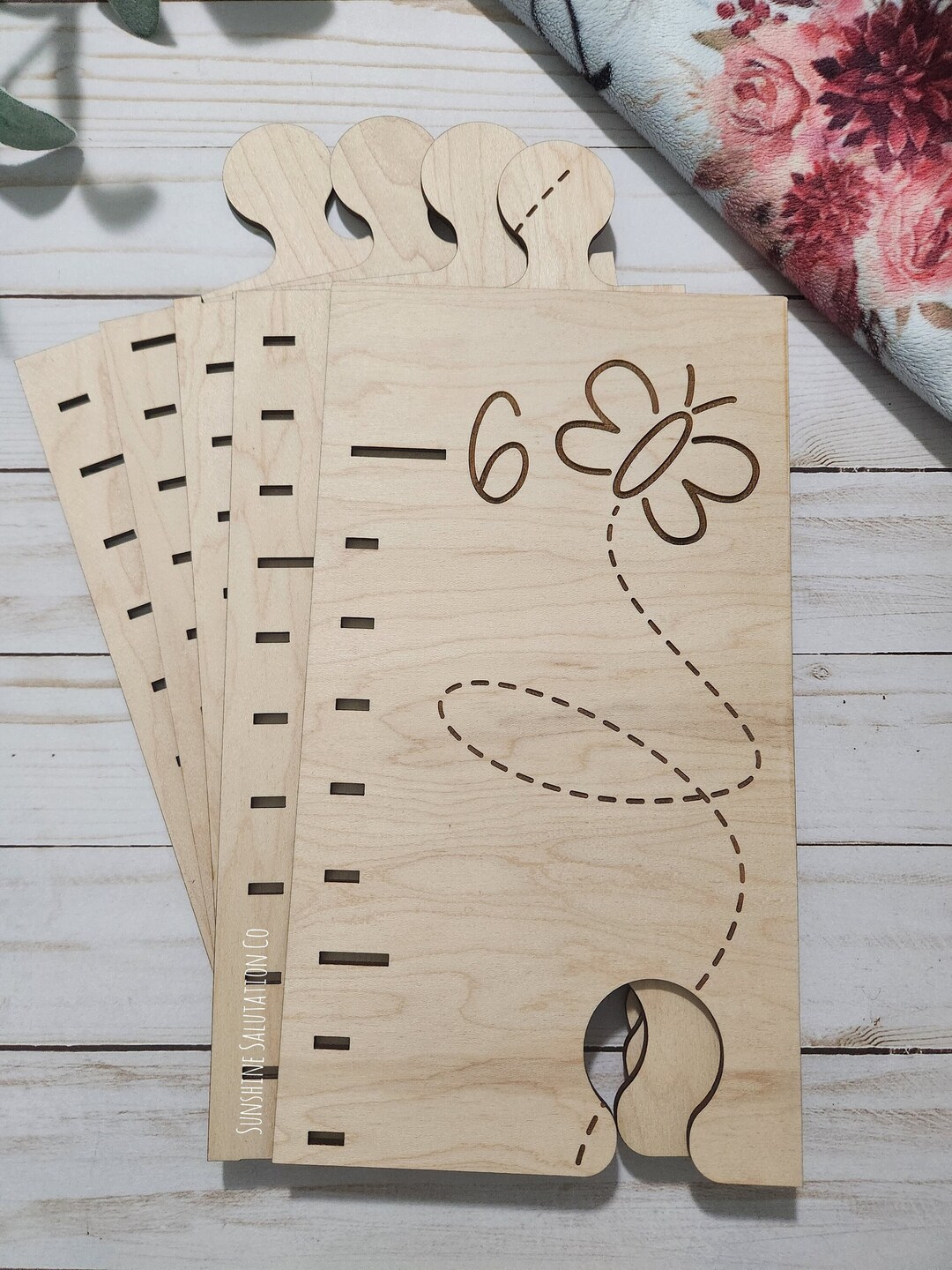 Family Growth Chart Height Ruler Look How Tall Kids Wall - Etsy