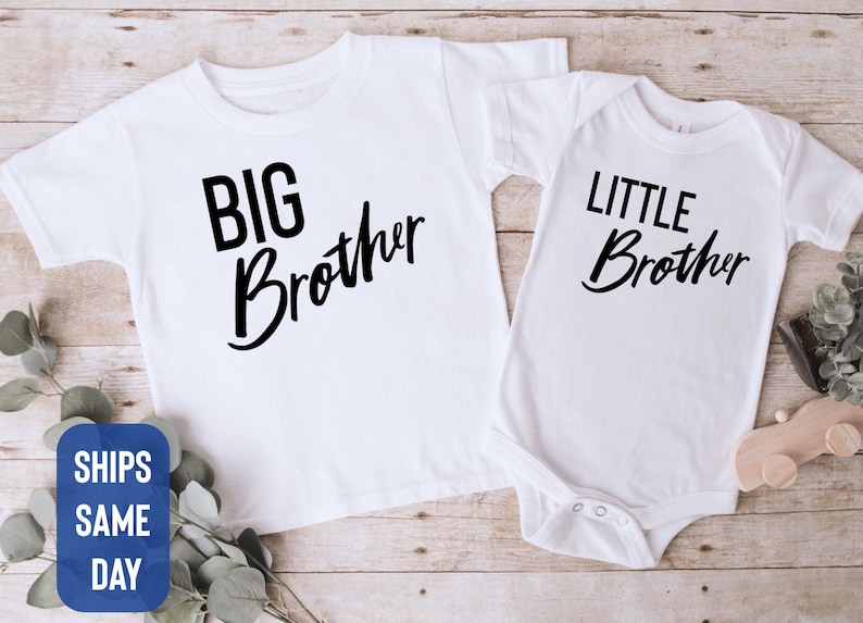 Big Brother Little Brother Matching Shirt Set Big Brother and - Etsy