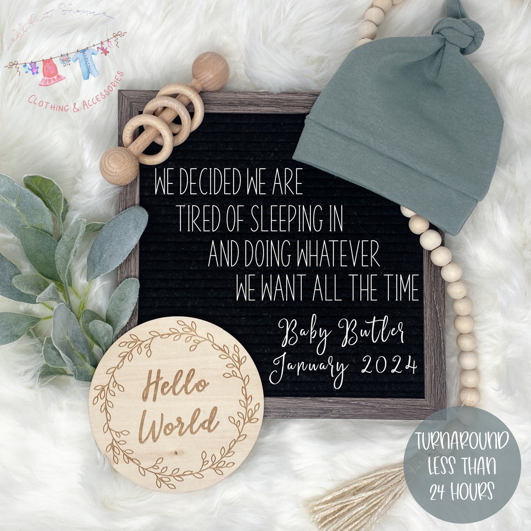 Digital Baby Announcement, Personalized Social Media Baby Announcement ...