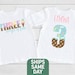 Three Scoops of Fun Ice Cream 3rd Birthday Shirt, 3rd Birthday Party, Ice Cream Shirt, Girls ...
