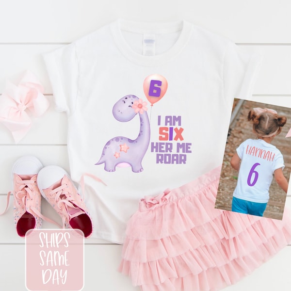 Dinosaur Shirt Girls - Etsy
