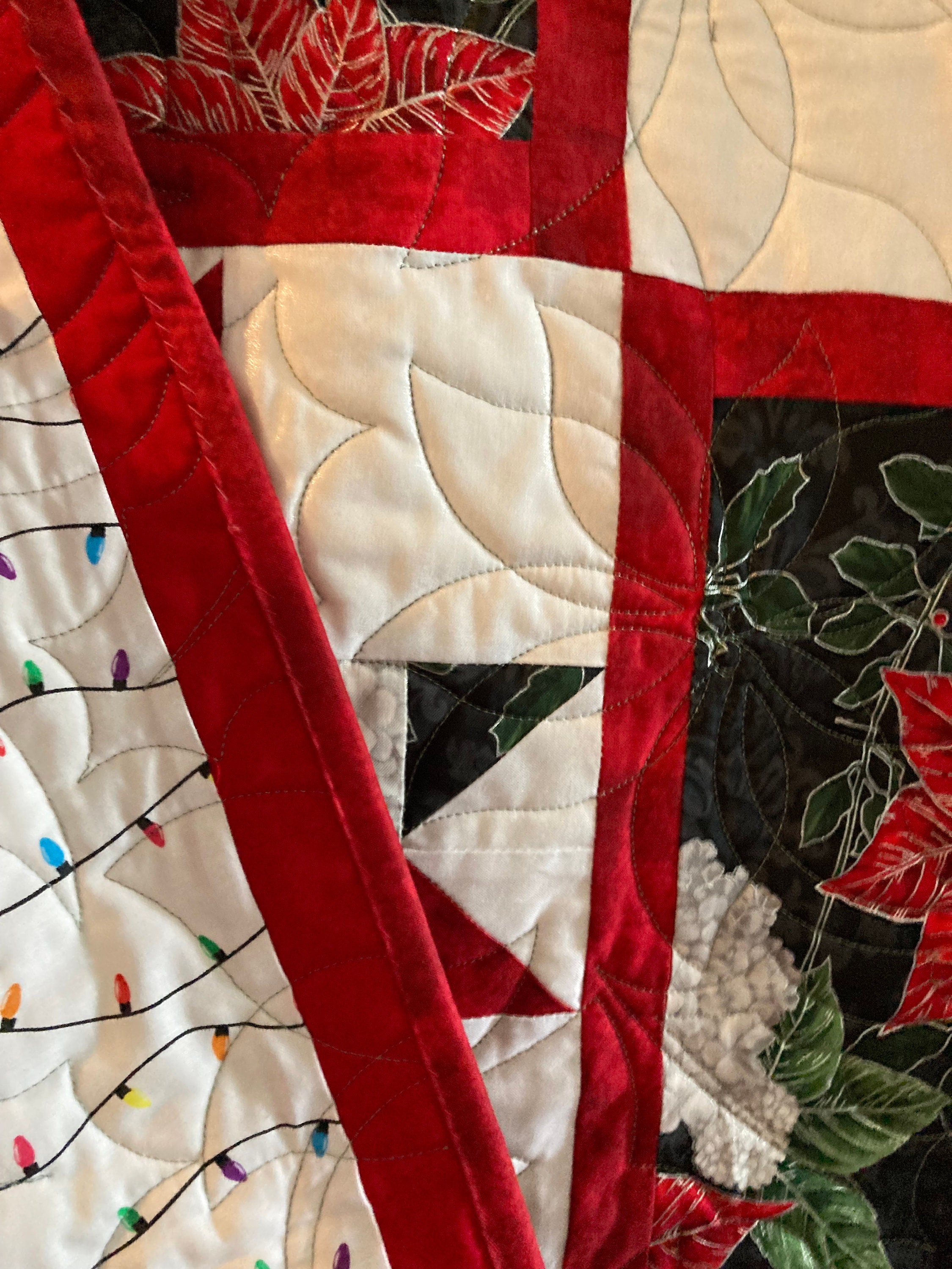 410 Poinsettia 44 X 55 - Etsy