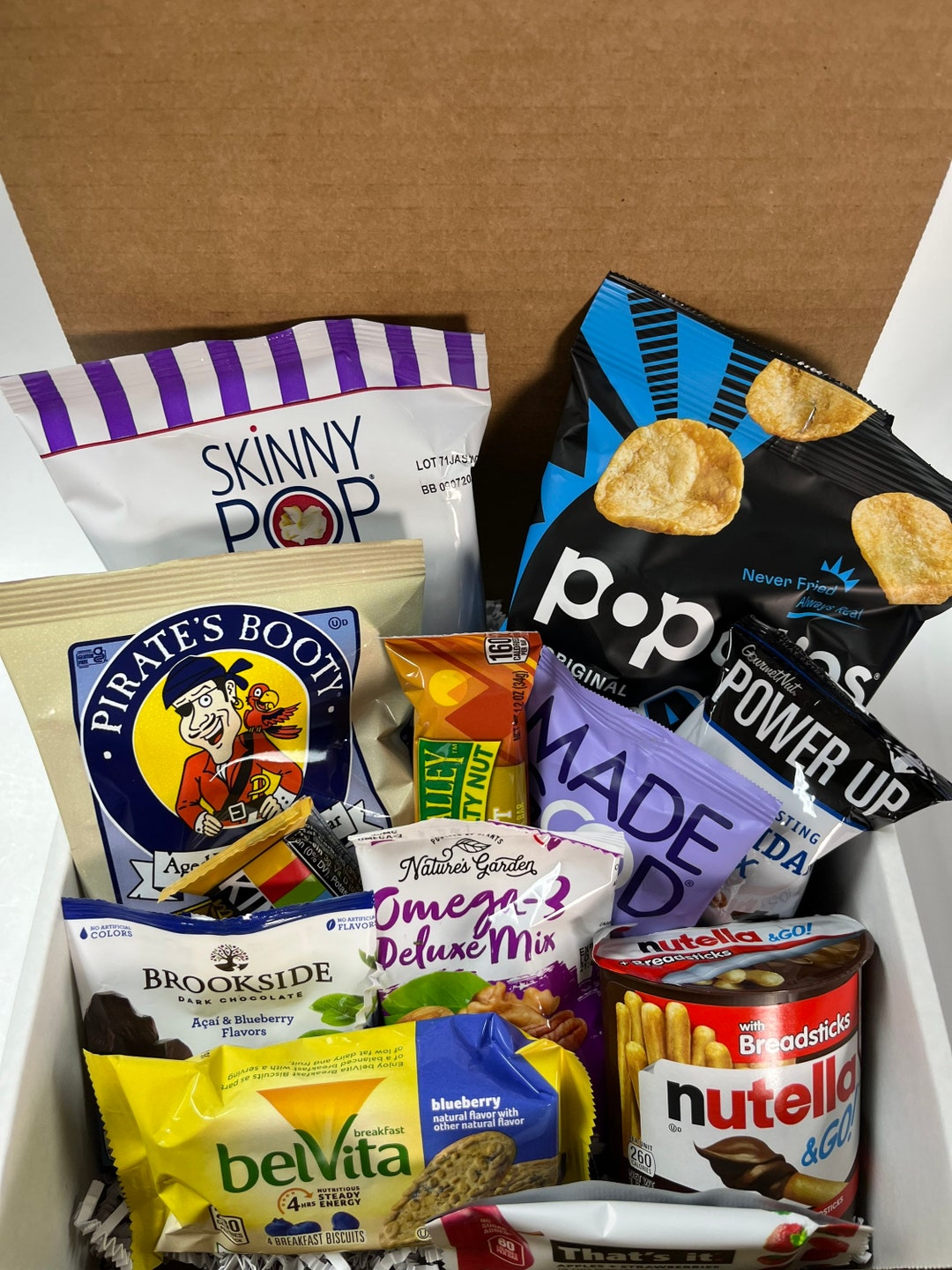 Healthy Gift Box A Semi-healthy Treat for Finals Nurses Gift - Etsy