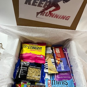 Runner Gift Box, Healthy Gift for a Runner, Gift Box for a Runner, 5K ...