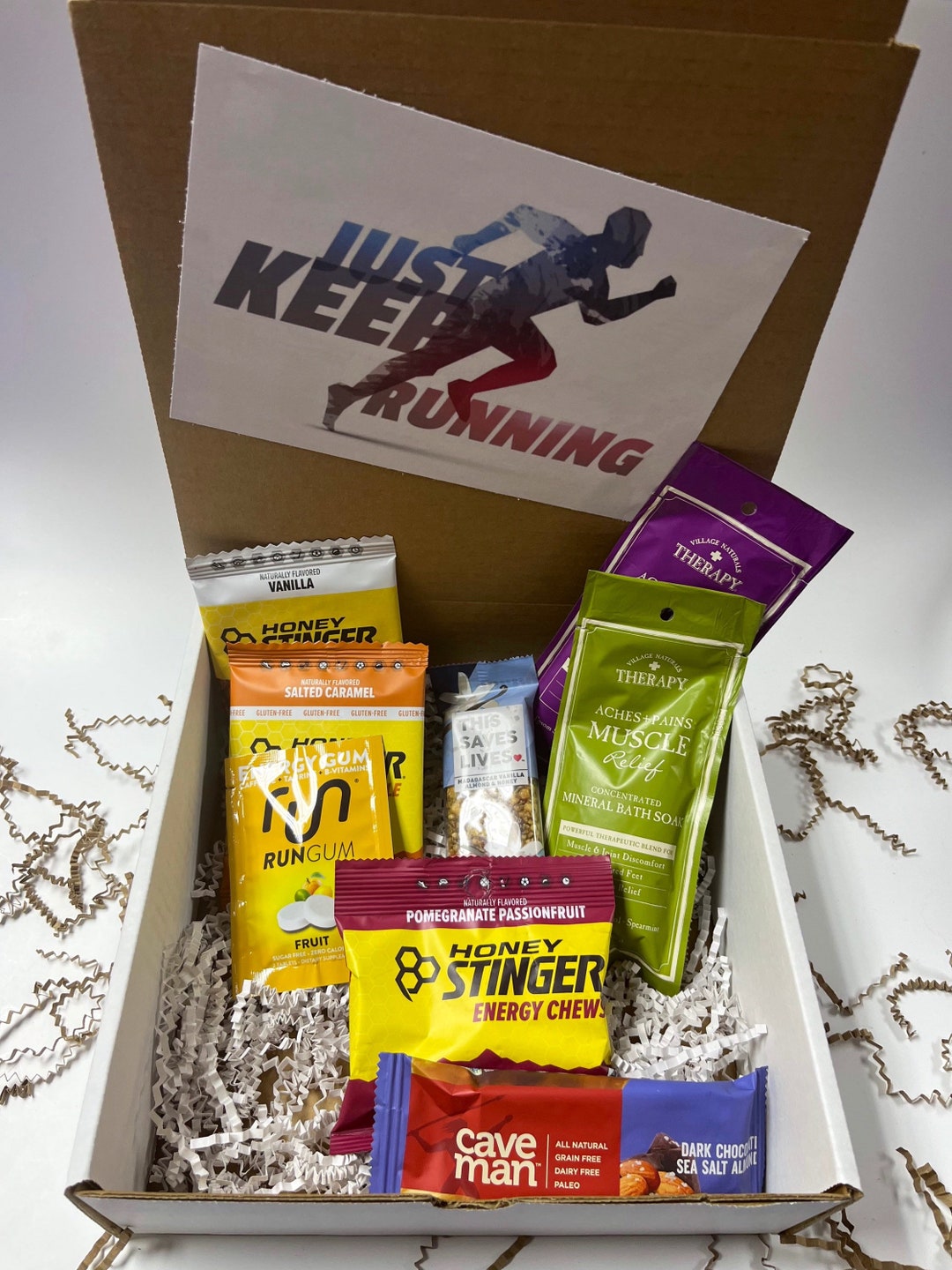 Gift for a Runner, Marathon Gift, Running Care Pack, Let a Runner Know ...