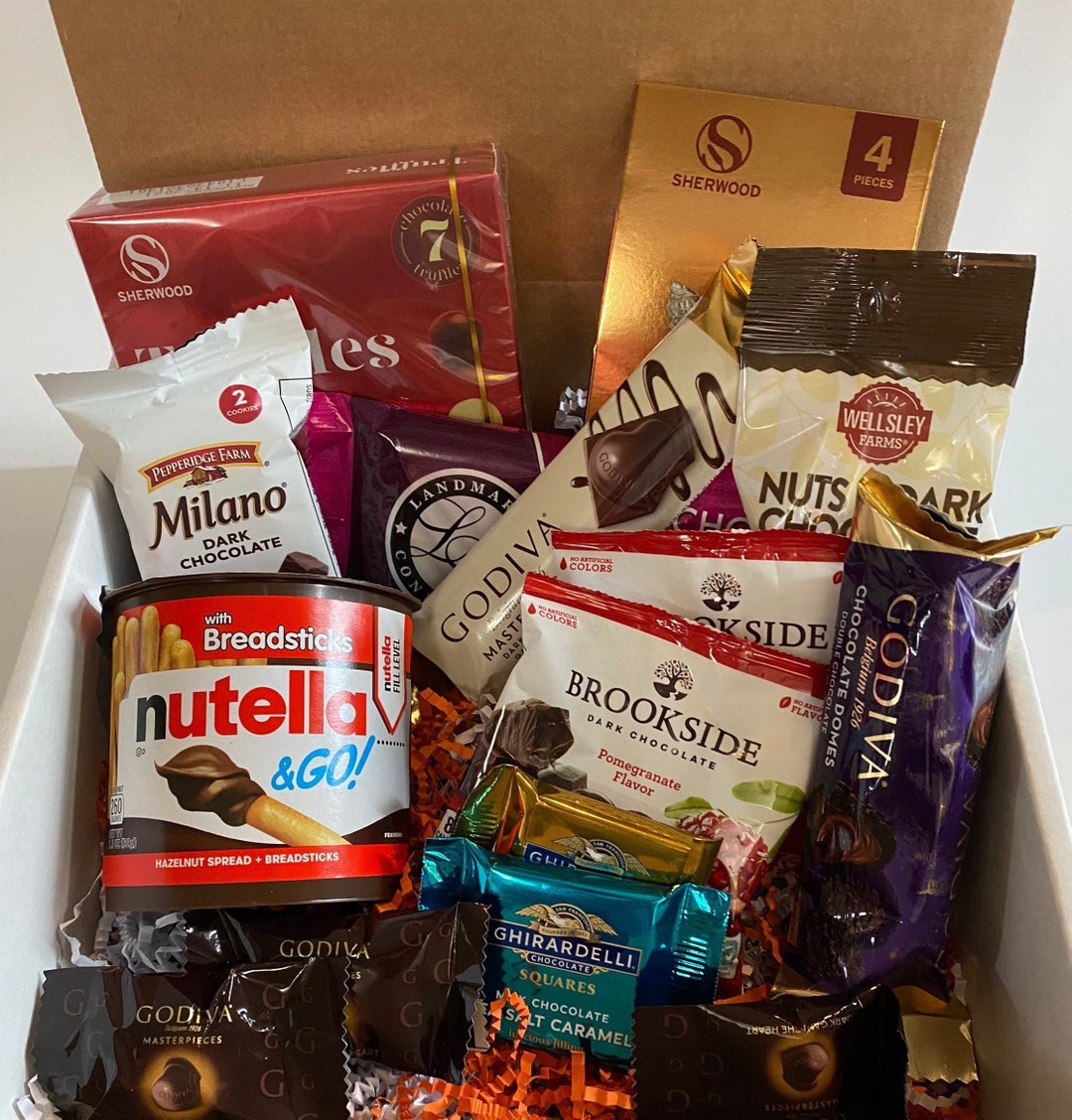 Xmas Chocolate Gift Box Birthday Gift Box Thank You Gift - Etsy