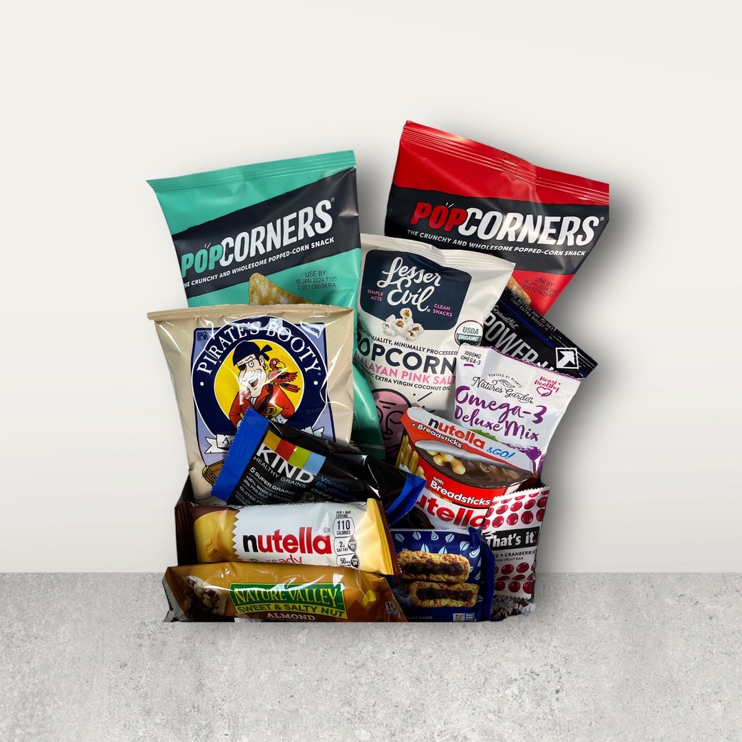 Harves Snack Box Healthy Fall Snack Box Fall Student Snack - Etsy