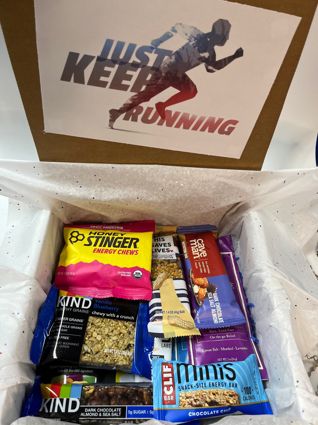 Runner Gift Box, Healthy Gift for a Runner, Gift Box for a Runner, 5K ...