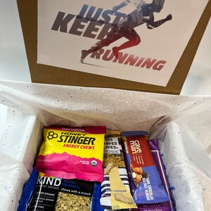 Runner Gift Box, Healthy Gift for a Runner, Gift Box for a Runner, 5K ...