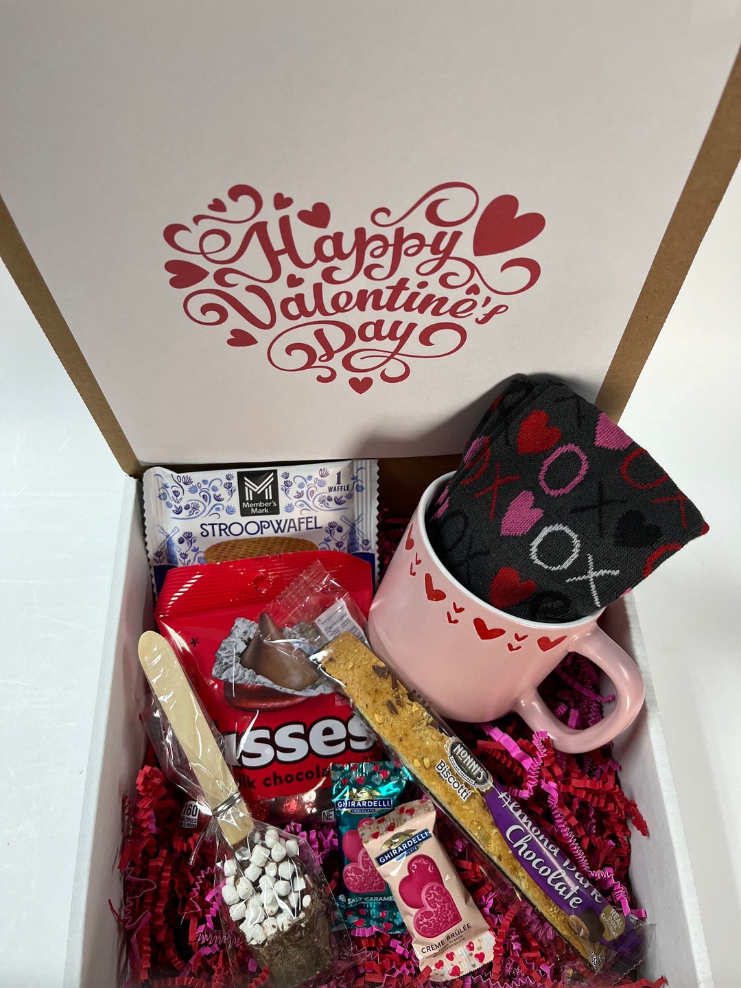 Happy Valentines Gift Box, Happy V-day Gift Box, College Girls ...
