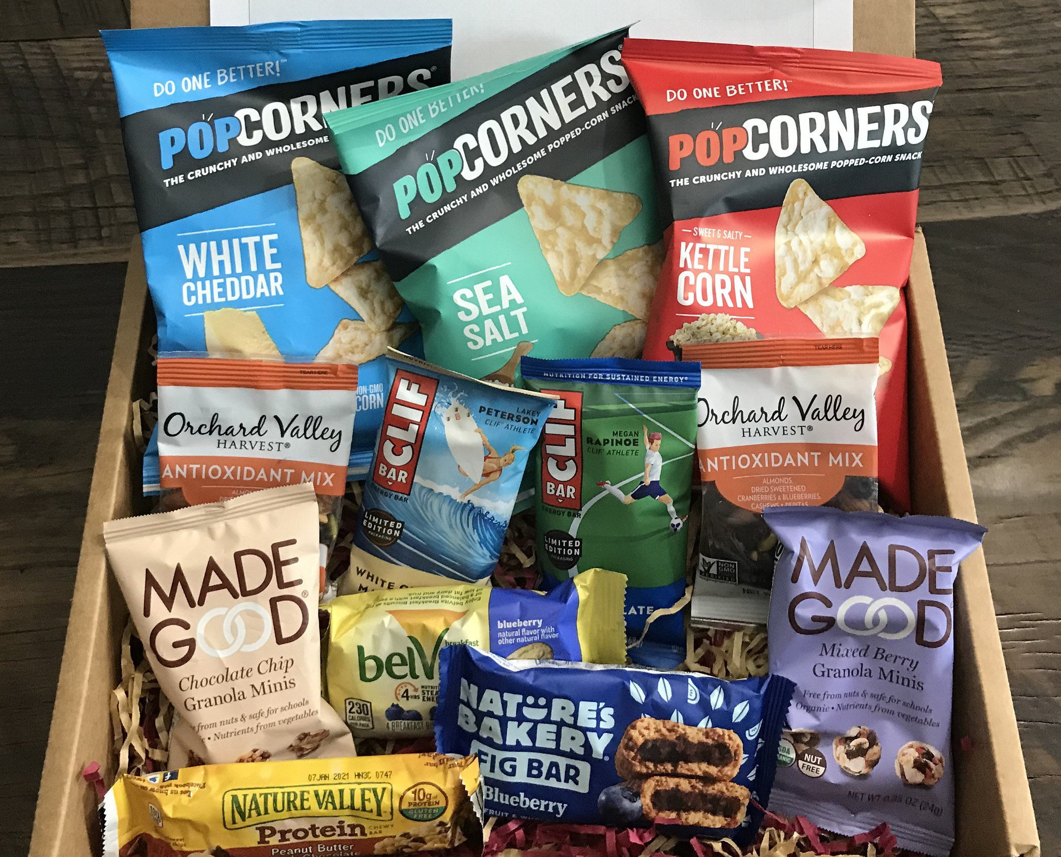 Healthy Snack Box Corporate gift Box Team Meeting Box | Etsy