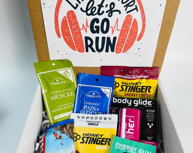 A Gift for a Runner, Wish a Runner Good Luck, 1st Marathon, Running ...