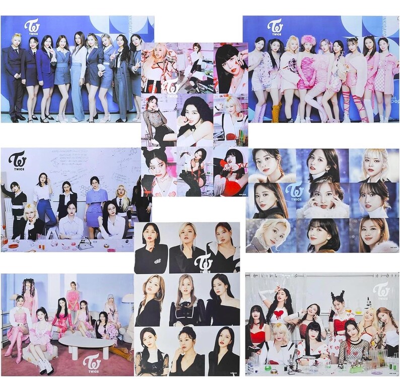 Kpop Groups Posters - Etsy