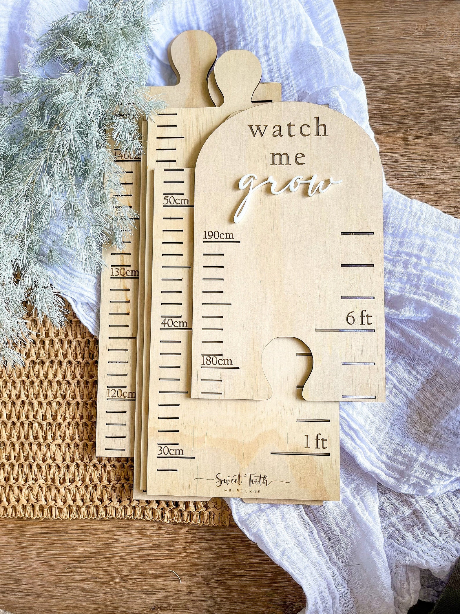 Family Growth Chart, Puzzle Piece Height Ruler, Custom Height Chart ...