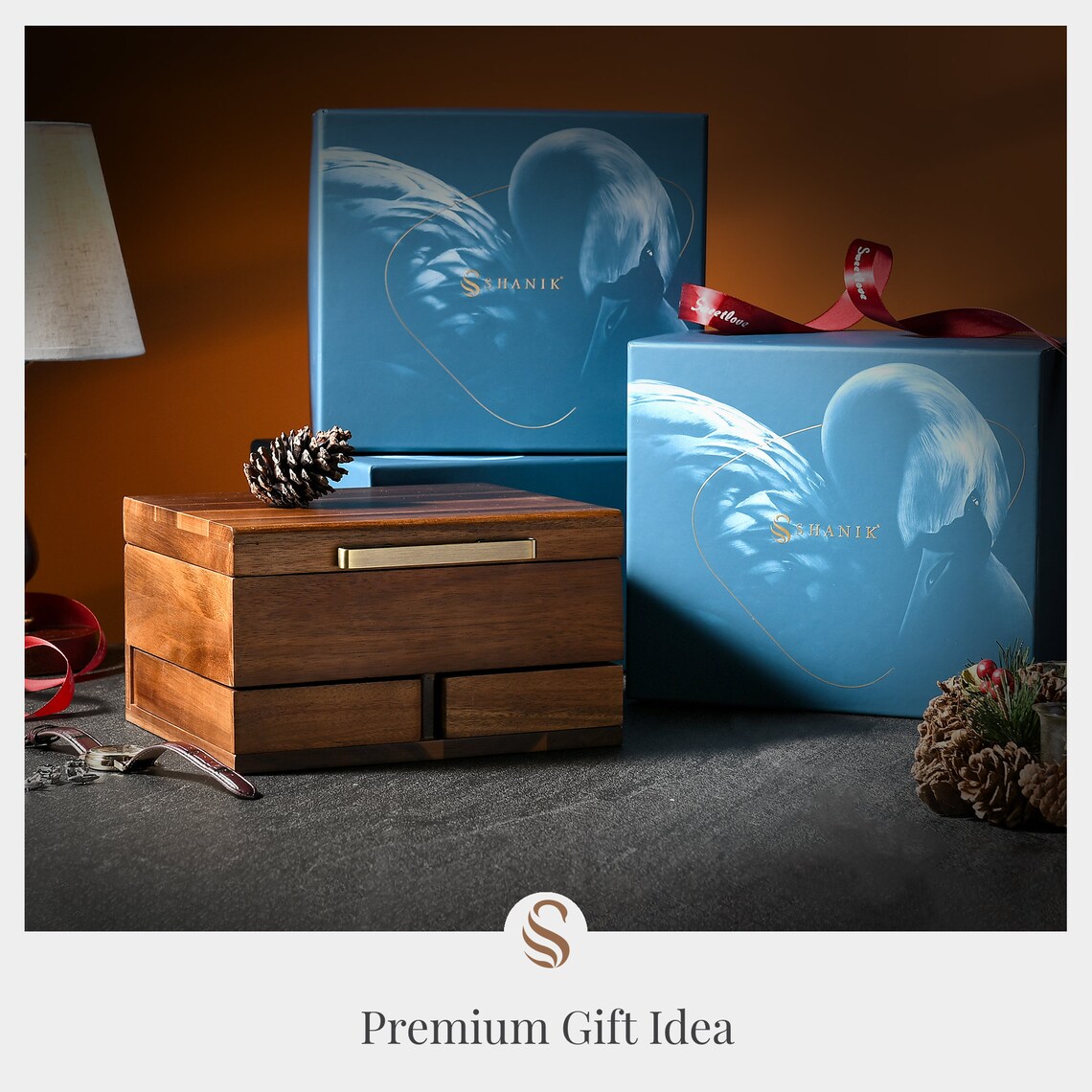 Nautical Compass Theme Personalized Watch and Sunglasses Box - Etsy