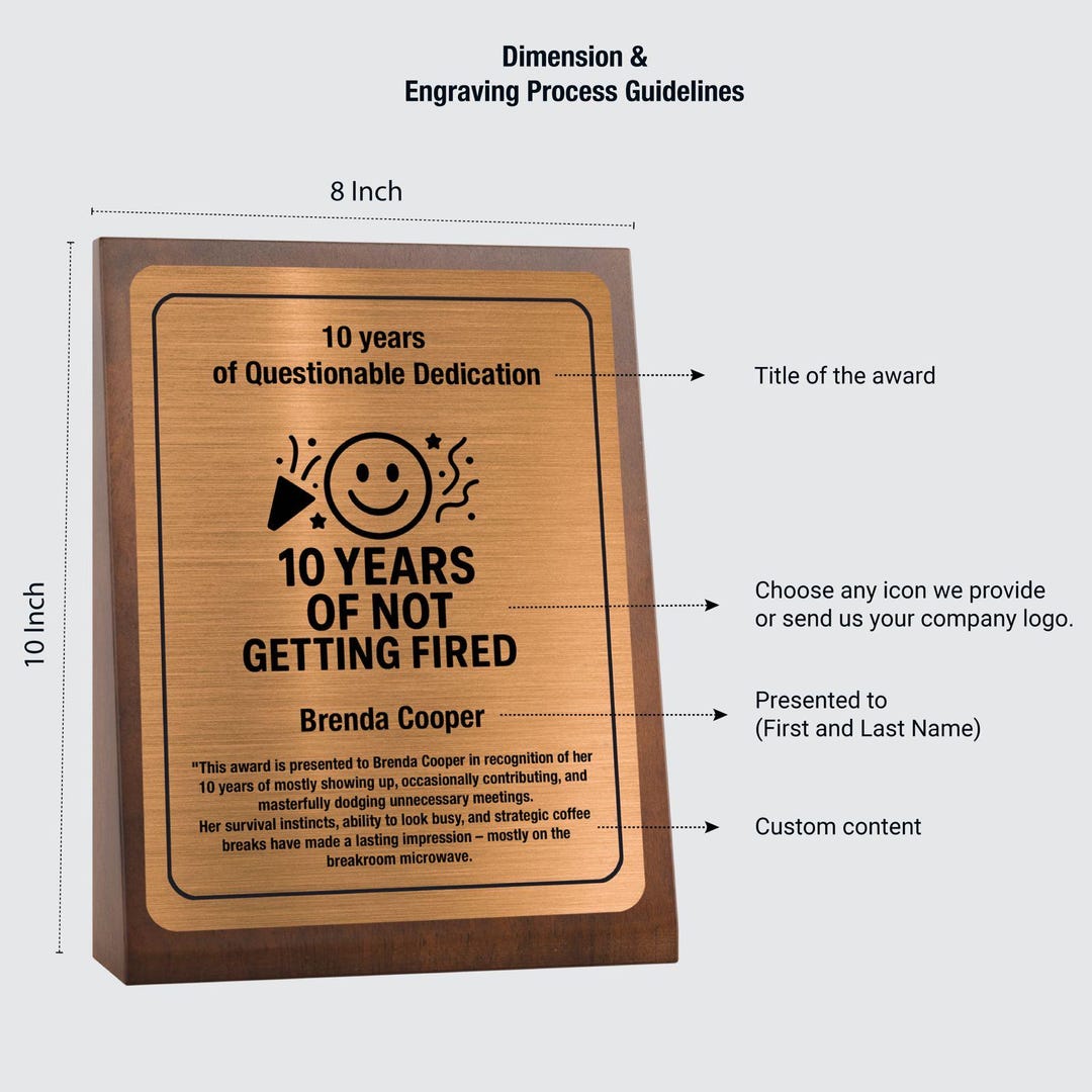 Teamwork Appreciation Trophy Custom Award for School Board Member Coach ...