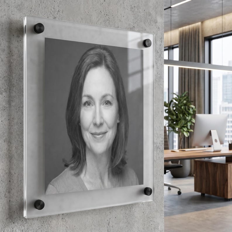 Wall Mounted Floating Photo Frame Modern Picture Display for Art ...