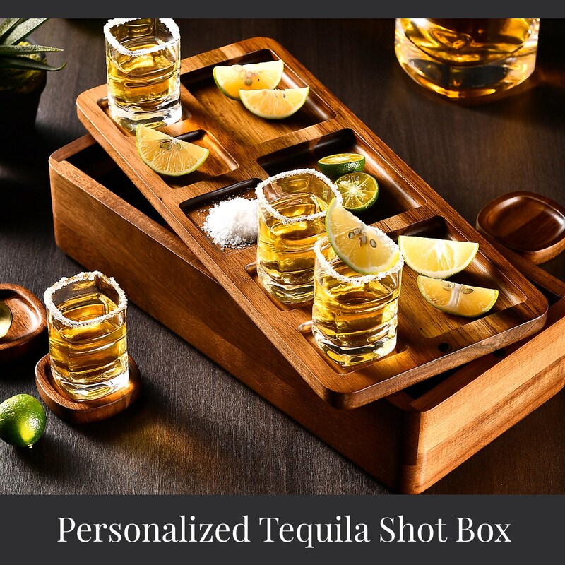 Shot Glass Box - Etsy
