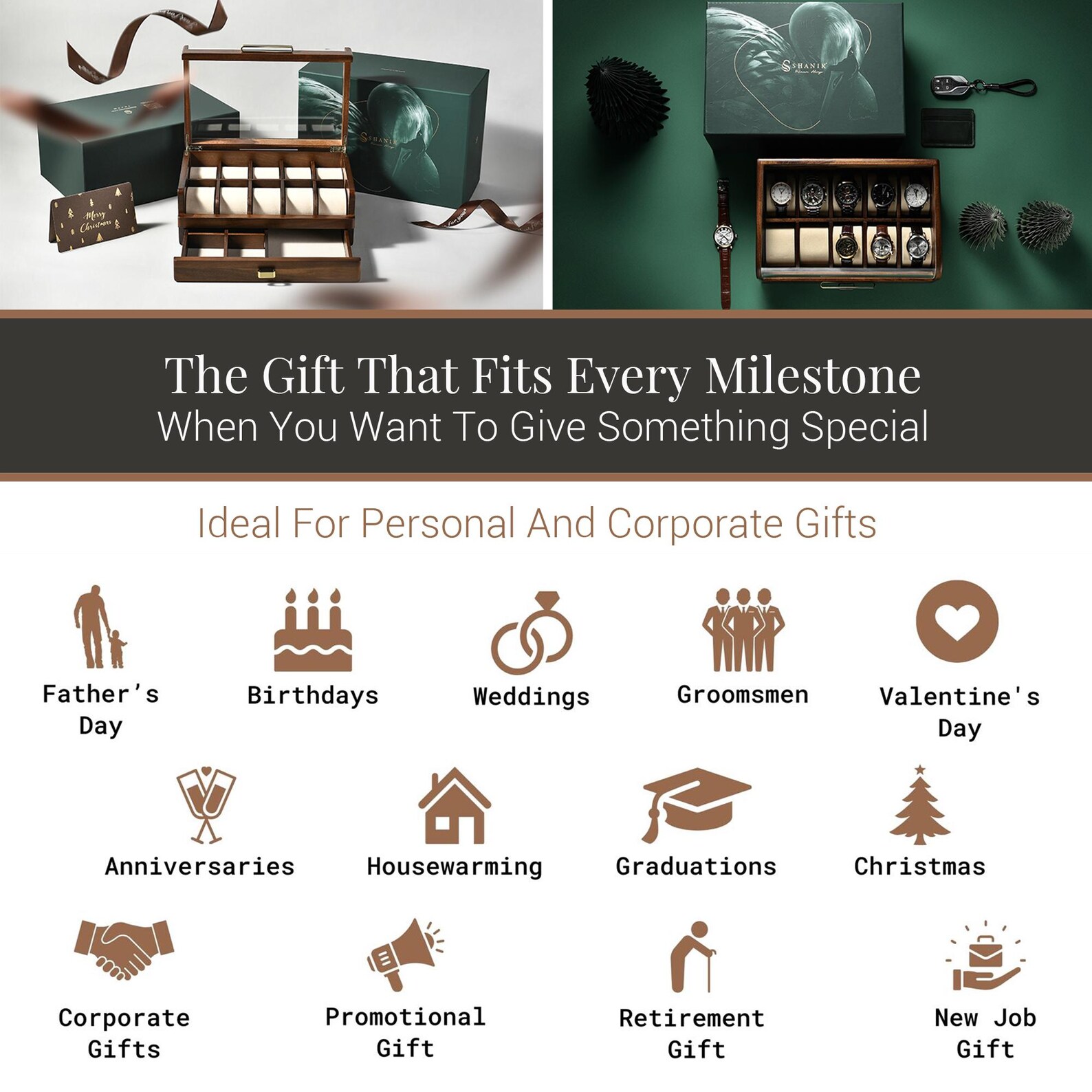 Years of Service Gift Box Personalized Business Gifts Watch Box ...