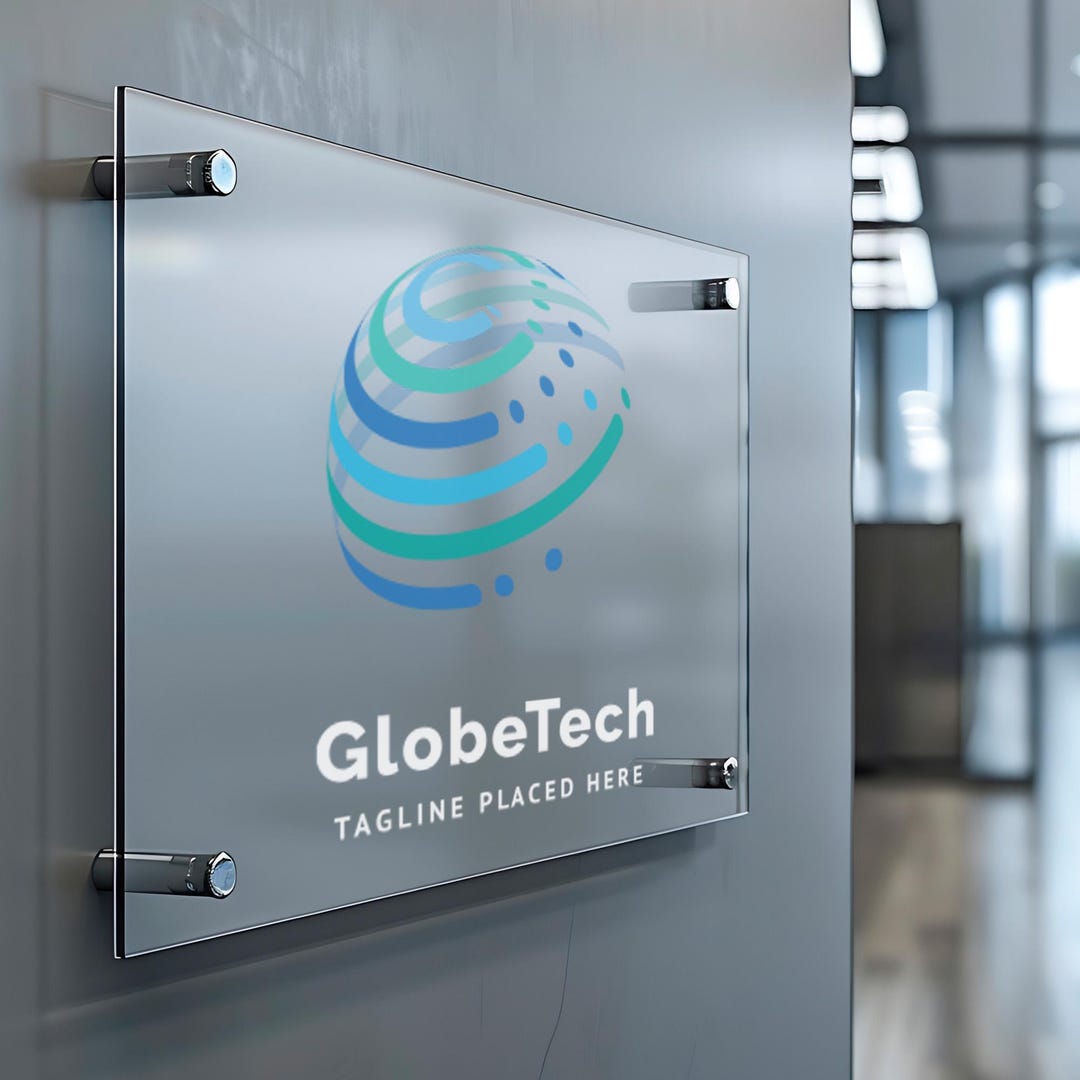Custom UV Print Office Signage Modern Acrylic Wall Nameplate for ...