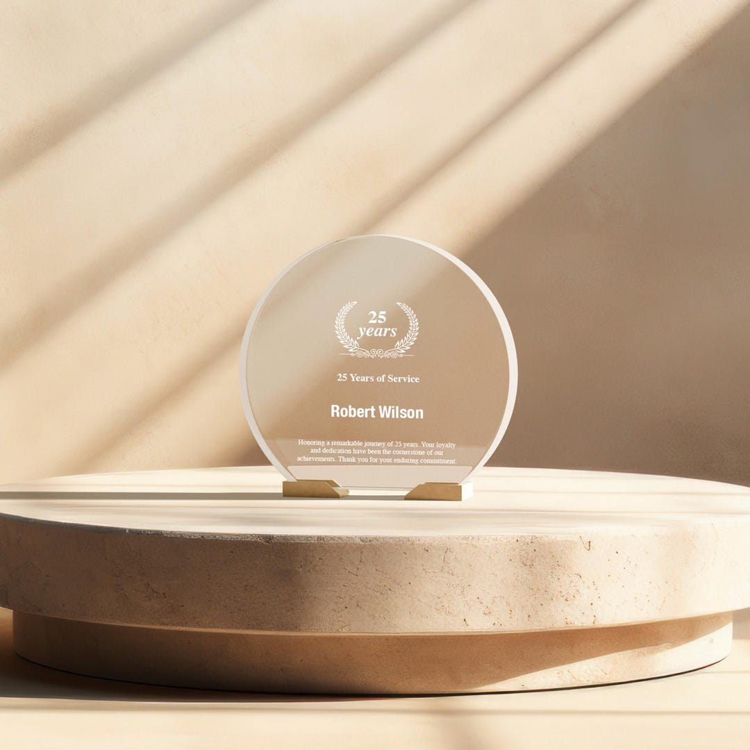 Laser Engraved Acrylic Award Plaques Custom - Teacher of the Year ...