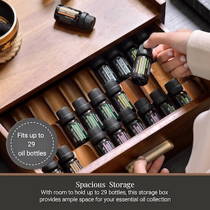 Functional Essential Oil Storage Drawer Box Personalized Custom ...