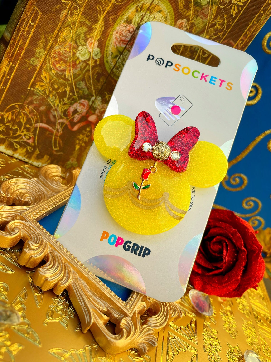 Princess Popsocket®/keychain/badge Reel/magnet/christmas | Etsy