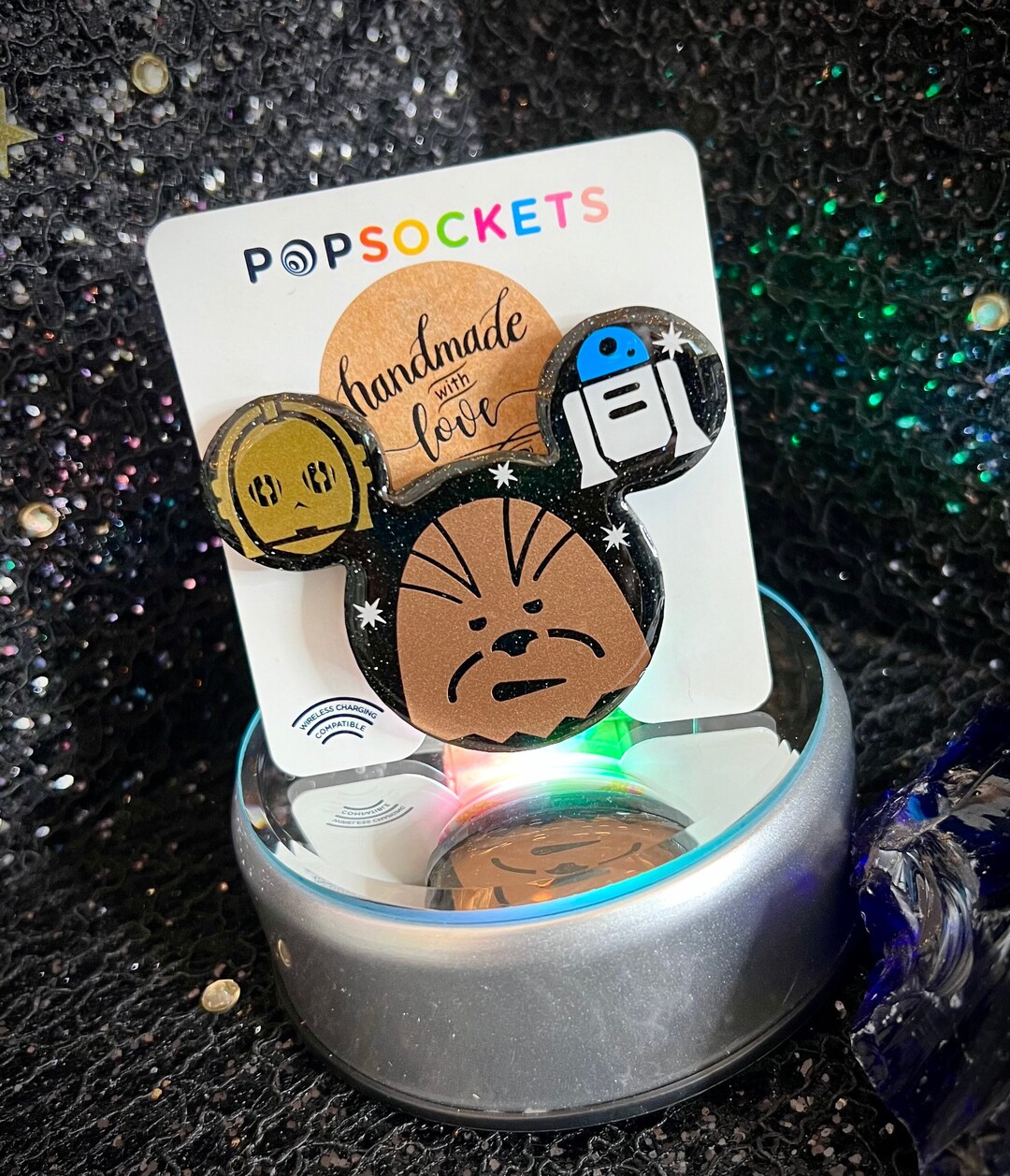 Star Wars Characters Popsocket*/badge Reel/keychain/magnet/christmas ...