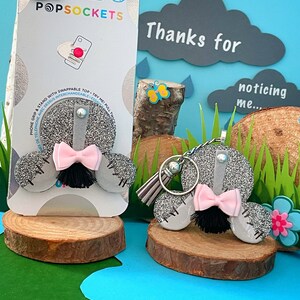 Eeyore Inspired Popsocket®/keychain/badge Reel/magnet/christmas ...