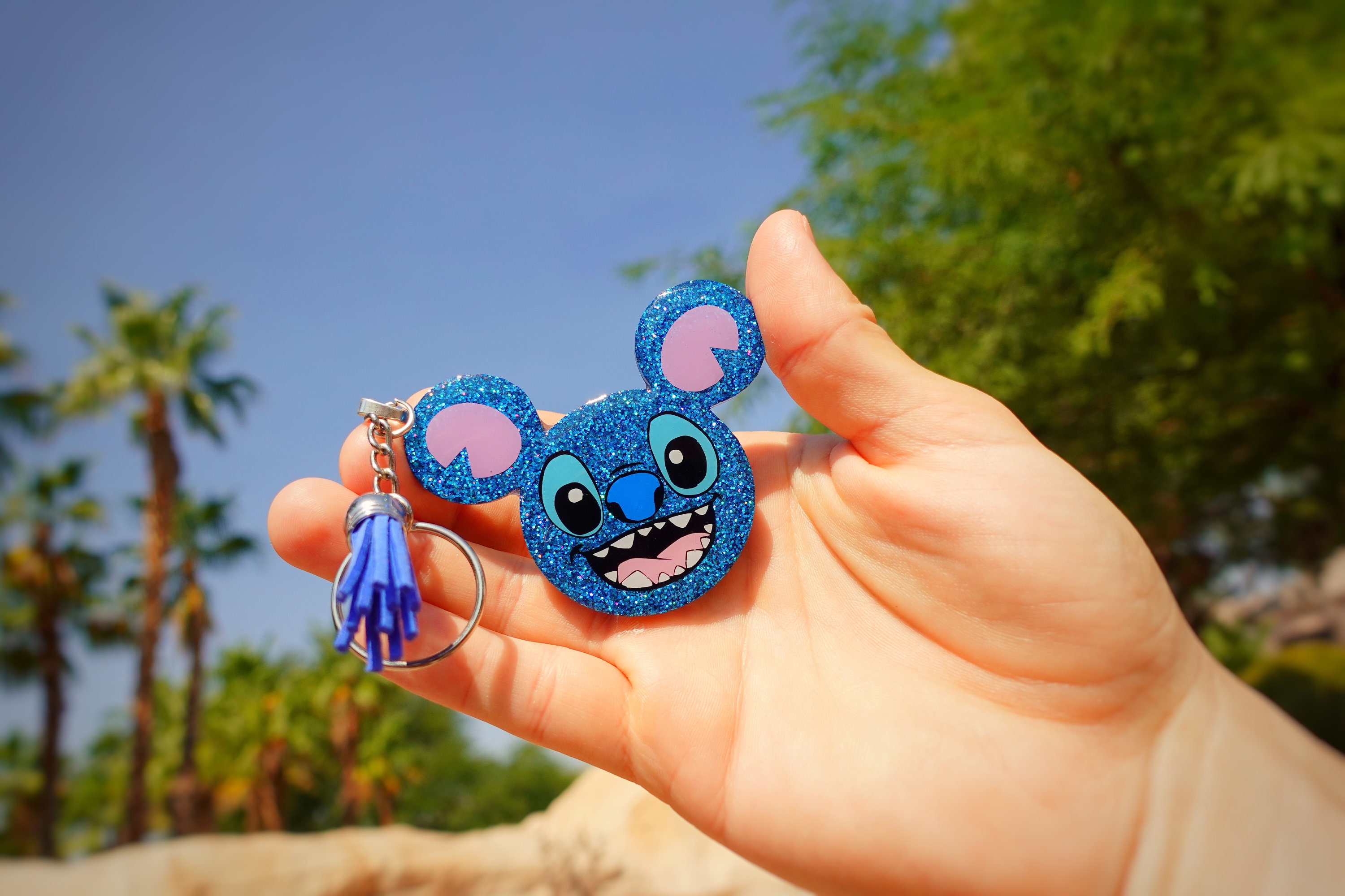 Stitch Inspired Popsocket®/keychain/badge | Etsy Canada