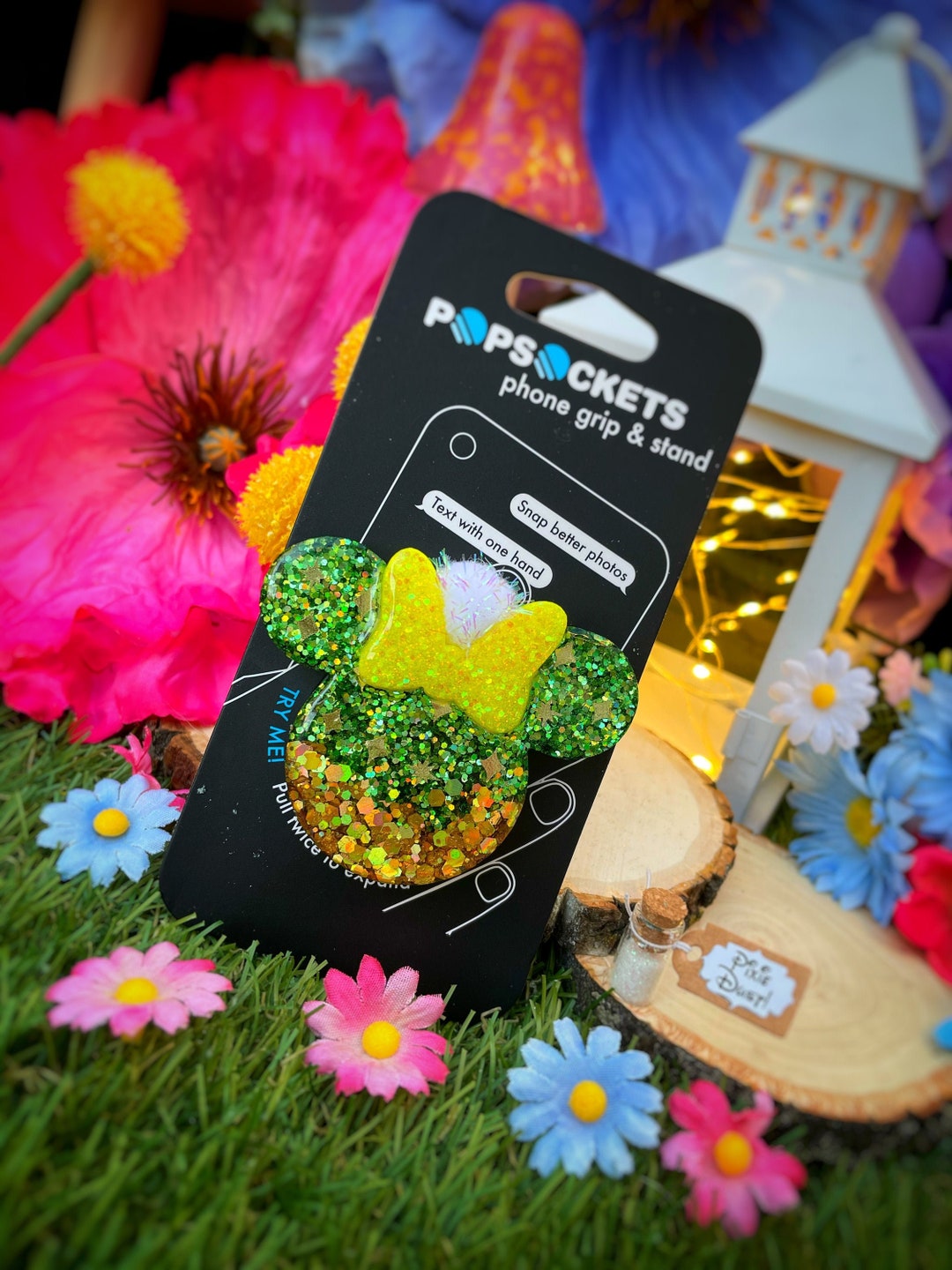 Tinkerbell Inspired Popsocket®/key Chain/badge Reel/magnet/christmas ...