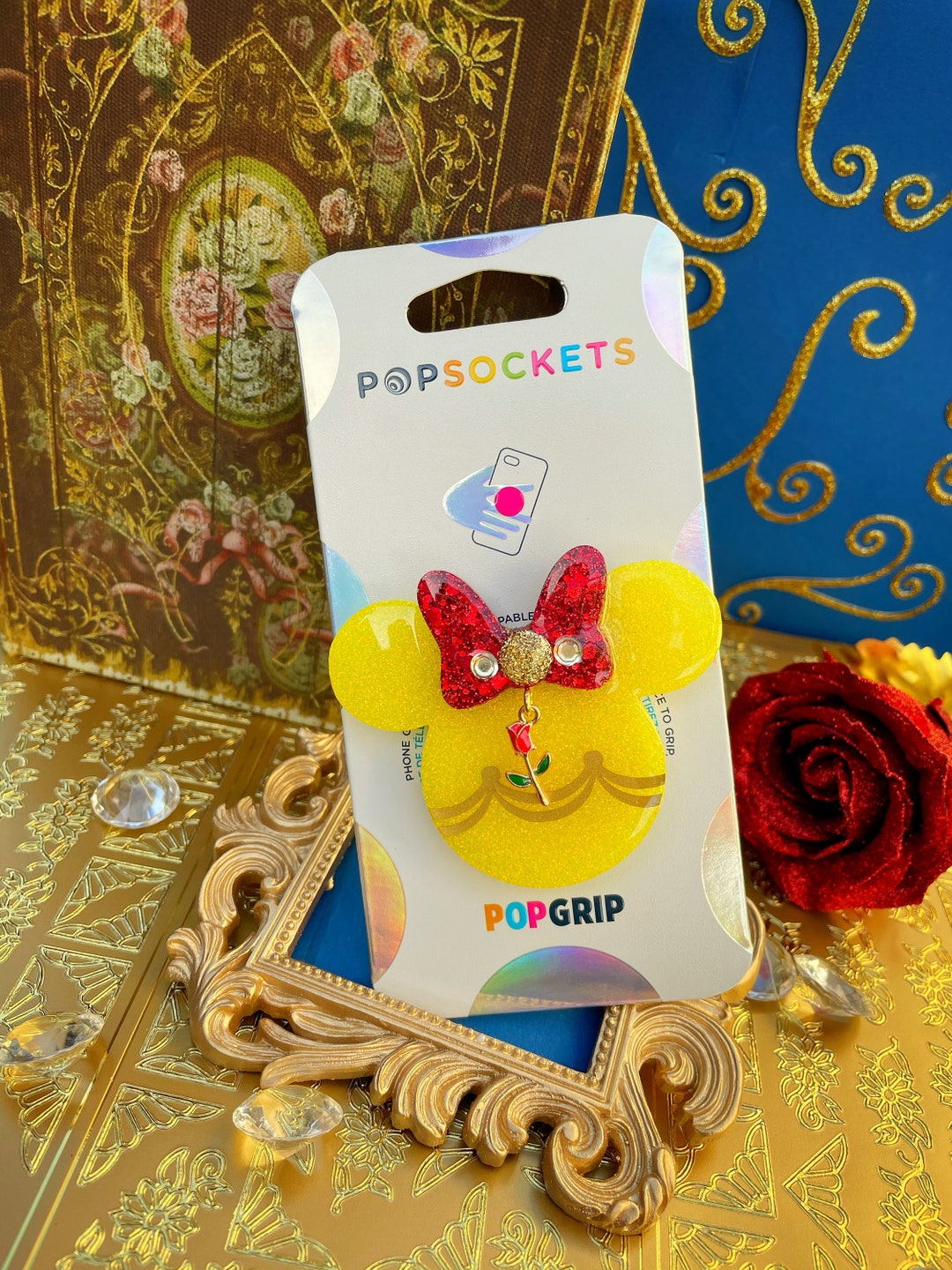 Princess Popsocket®/keychain/badge Reel/magnet/christmas Ornament - Etsy