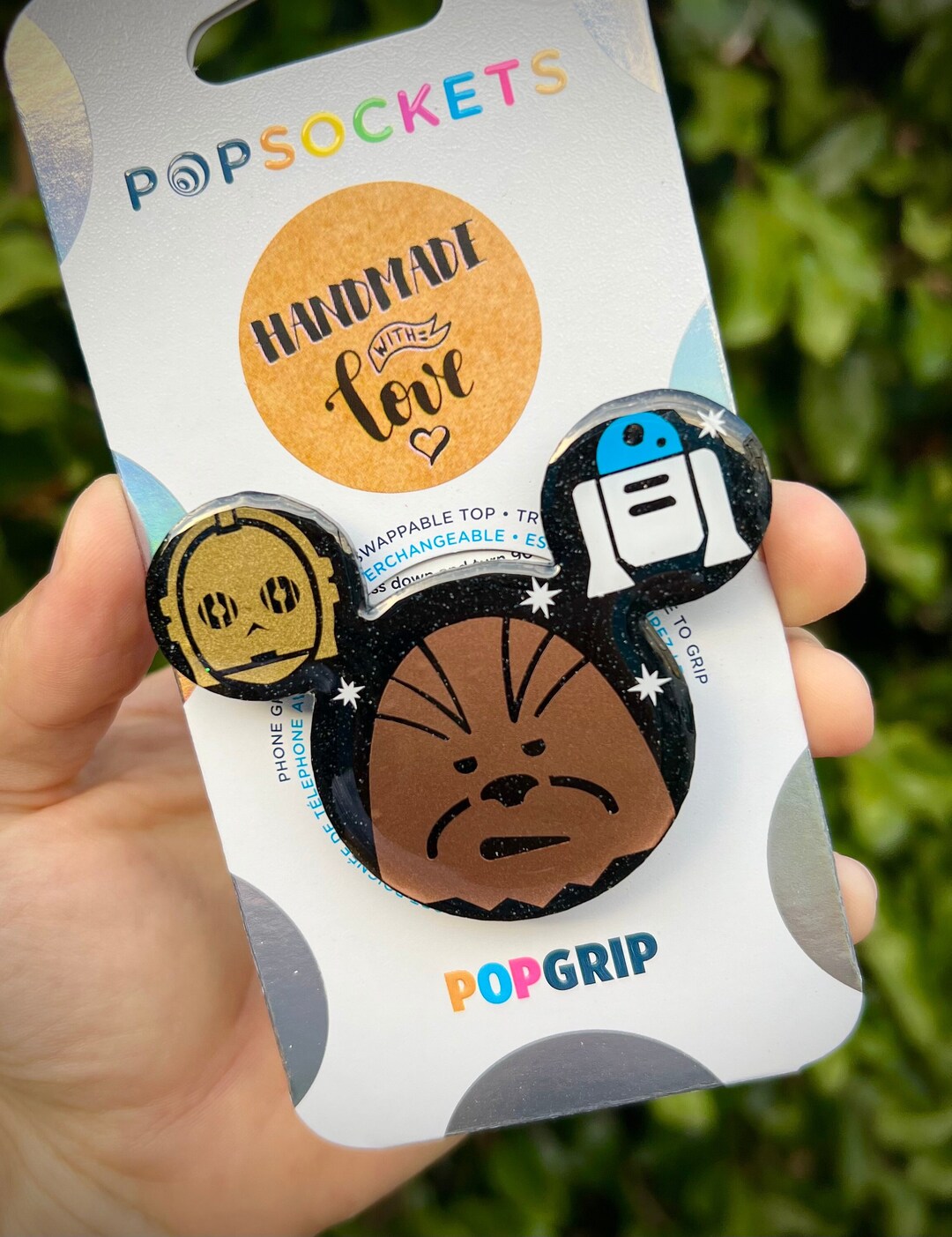 Star Wars Characters Popsocket/badge - Etsy