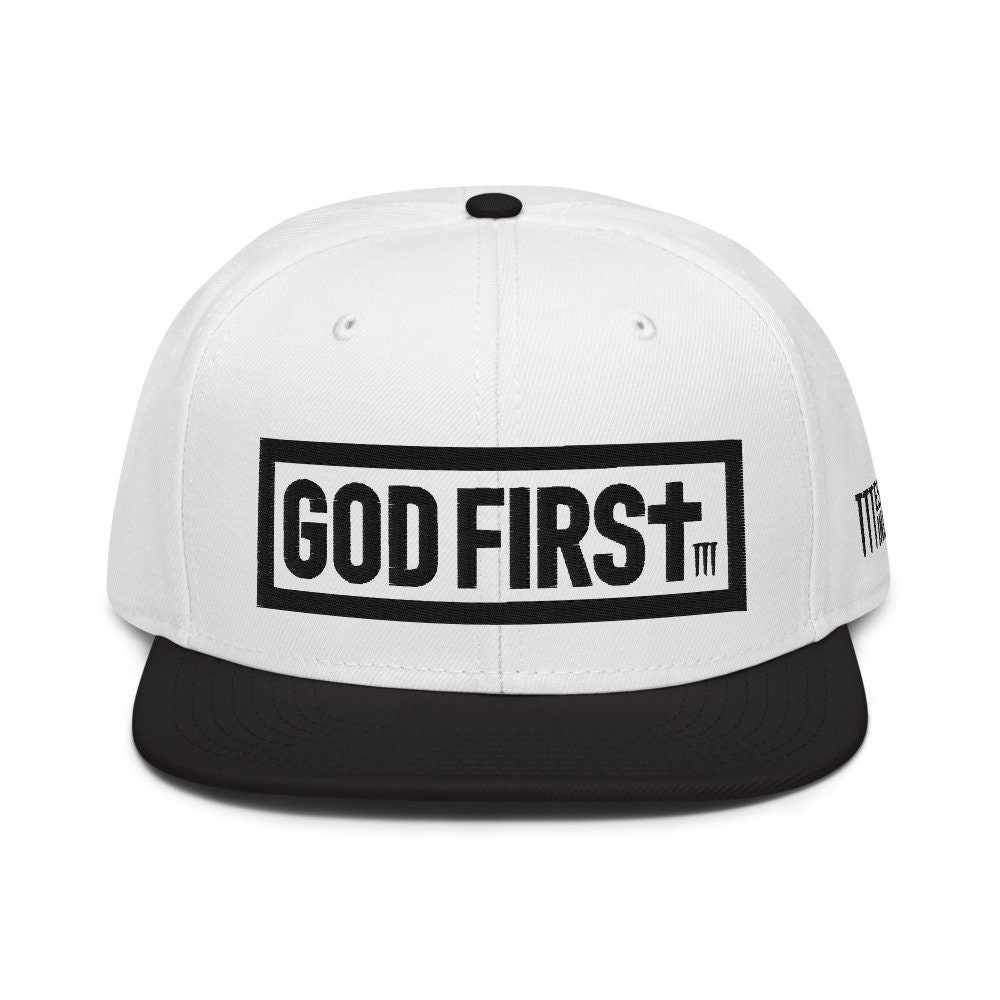 God First Christian Snapback Hat by Messiah Mindset - Faith in God ...