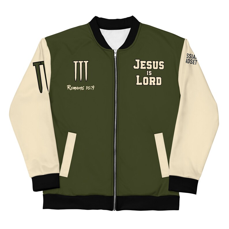 Jesus Was Raised and We Were Saved Christian Bomber Jacket by Messiah ...
